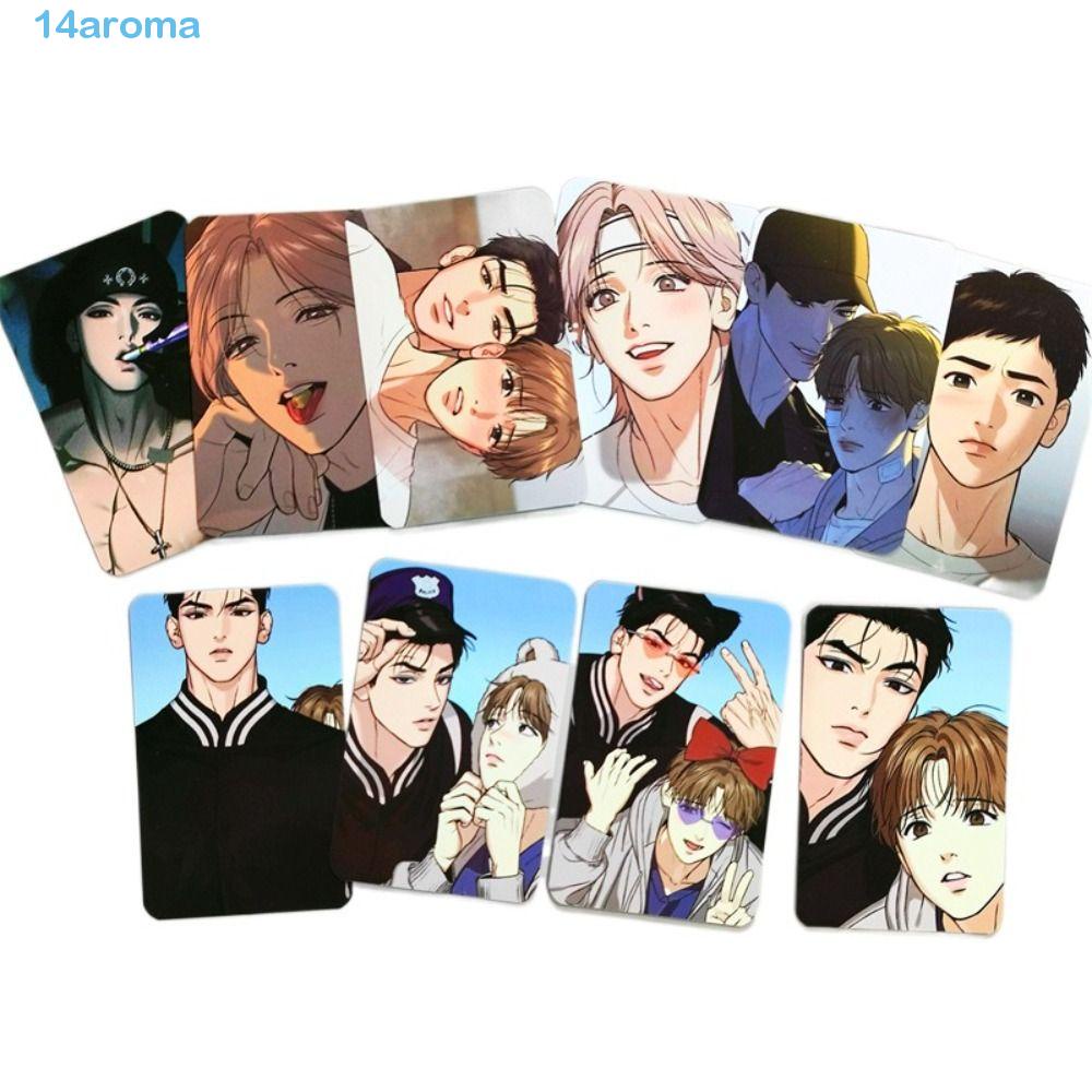 AROMA Korean BL Manwha Jinx Postcard, Paper Manwha Jinx 3inches ...