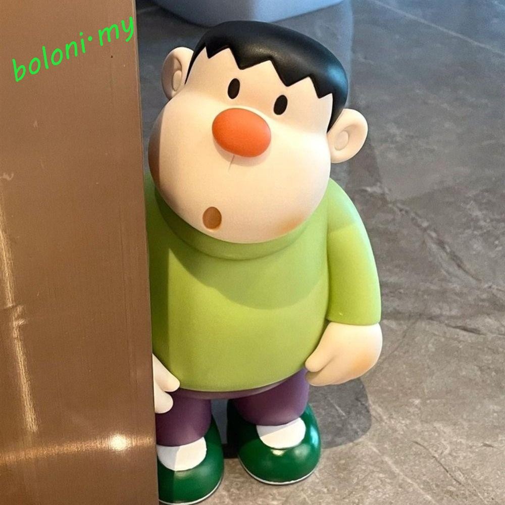 [COD] Doraemon Action Figures, Q Version Crooked Head Fat|Anime Gouta ...