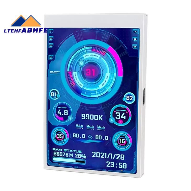 3.5 Inch IPS Type C Secondary Screen for Computer CPU GPU RAM HDD ...