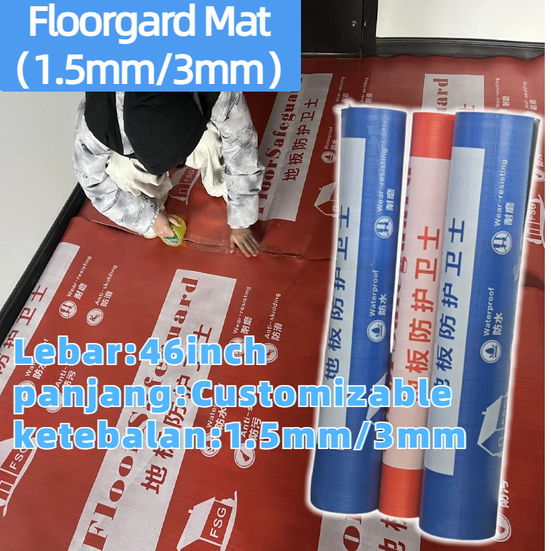 Floorgard Mat 1m Customizable Underlay Floorguard Mat SPC Flooring ...