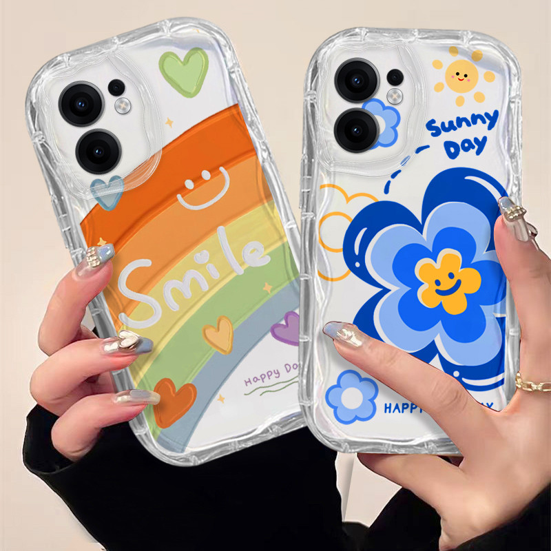 Casing for OPPO Reno 13F 5G 4G RENO13F Transparent aesthetic Shockproof ...