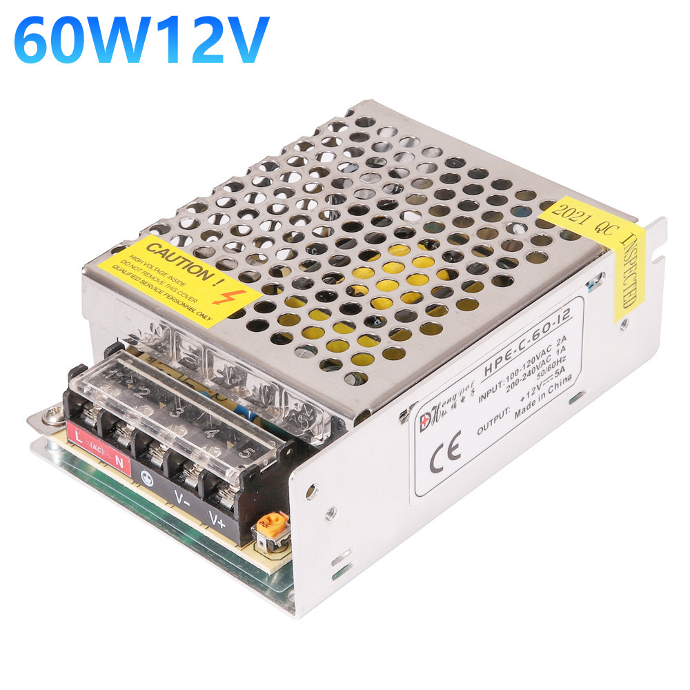 Switching Power Supply 12v 24v AC To 110/220v DC Transformer LED Strip ...