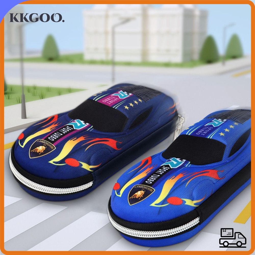 KKGOO Car Pencil Box EVA School Supplies Racing Car Waterproof for Boys ...
