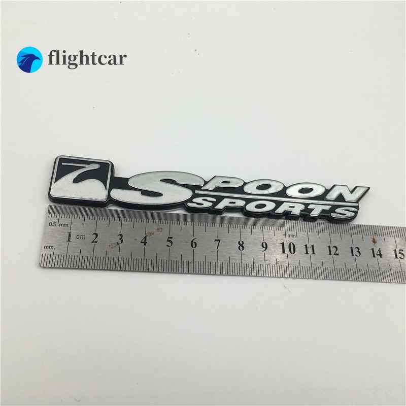 flightcar Customized Products Spoon Sports Emblem Badge Sticker JDM ...