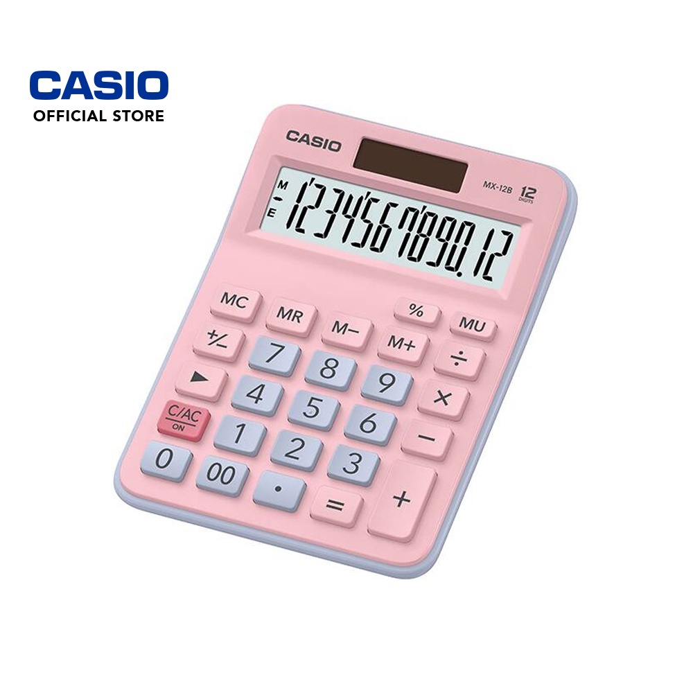 CASIO CALCULATOR MX-12B (Pink & Light Blue) | Shopee Malaysia CASIO CALCULATOR MX-12B (Pink & Light Blue) | Shopee Malaysia