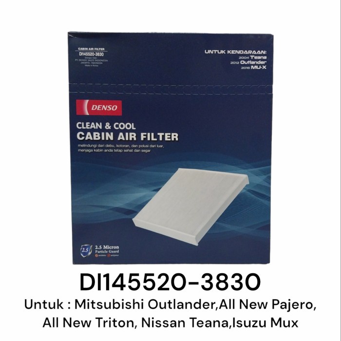 ISUZU DMAX D'MAX D MAX ISUZU MUX AC FILTER ORIGINAL DENSO ORIGINAL ...