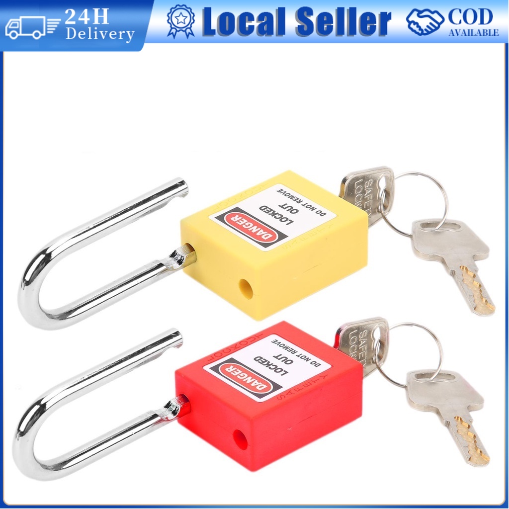 38mm Lockout Tagout Safety Padlock ABS Lock Body LOTO Padlock for ...