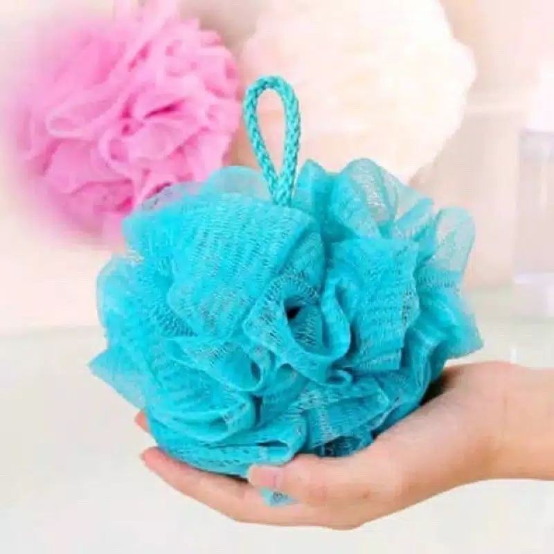 Tsn LARGE Colorful Net Bath Sponge 35 grams | Shopee Malaysia