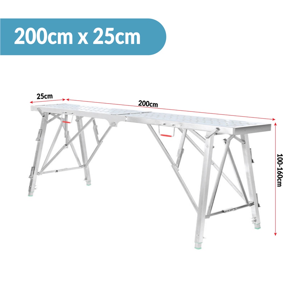 1.4M 1.6M 1.8M 2M Foldable Working Platform Heavy Duty Scaffolding High ...