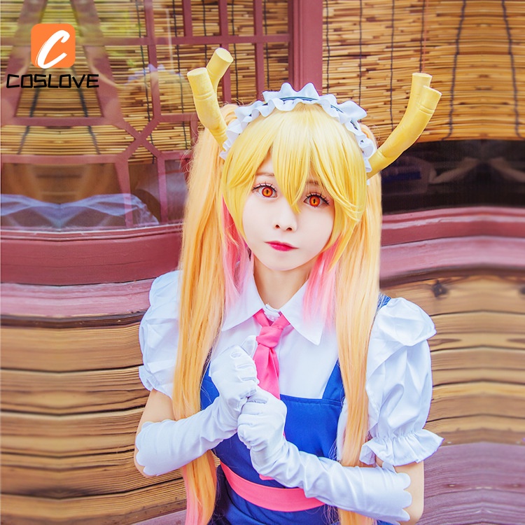 Anime Miss Kobayashi's Dragon Maid Tohru Cosplay Full Set Costume Suit ...