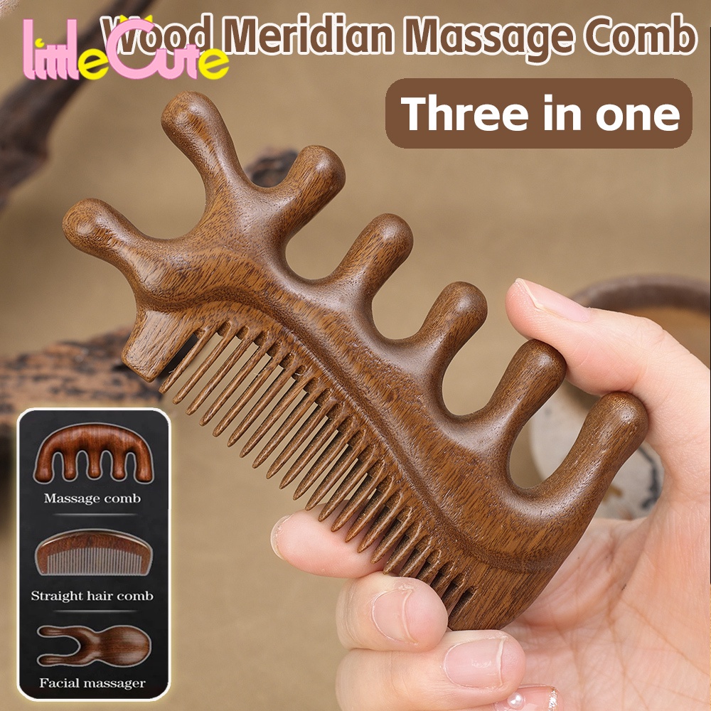 Blood Circulation Massage Relaxing Anti-static Comb / Eye Shoulder Neck ...