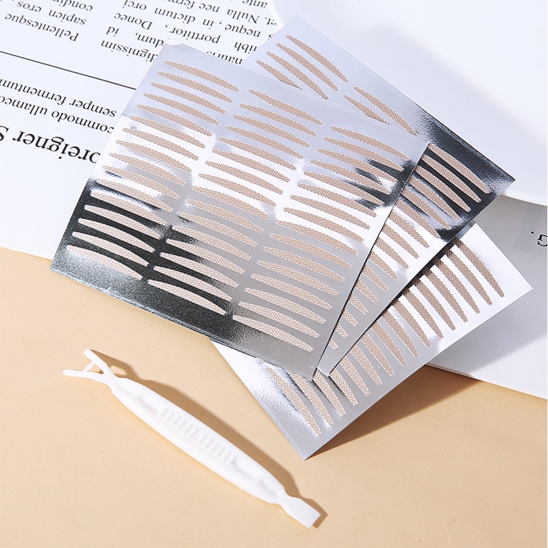 Minehome 120pcs Double Eyelid Natural Lace Double Fold Eyelid Sticker ...