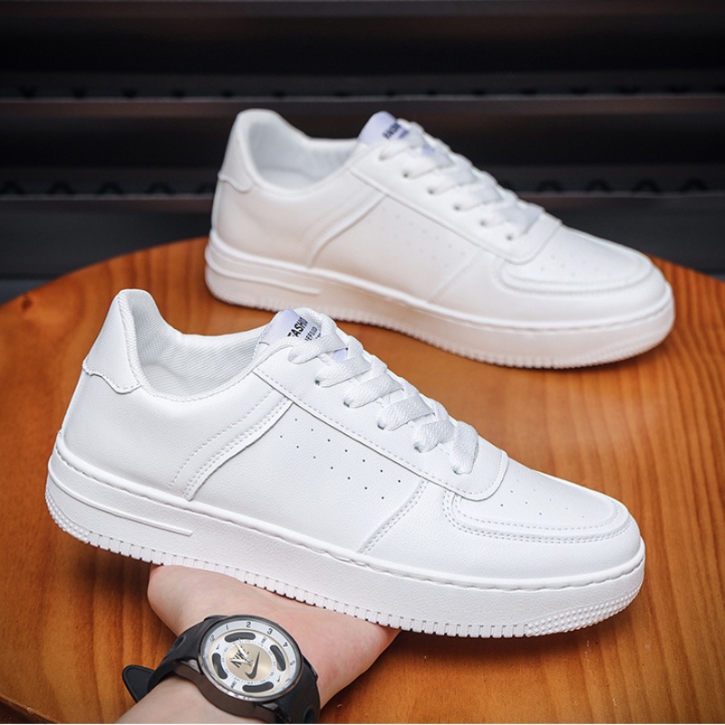 Size 39-44 breathable men's small white shoes casual fashion men's ...