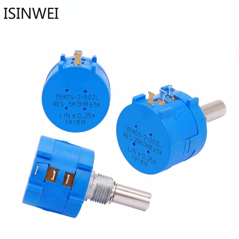 1PCS 3590S-2 100R 200R 500R 1K 2K 5K 10K 20K 50K 100K Ohm Precision ...