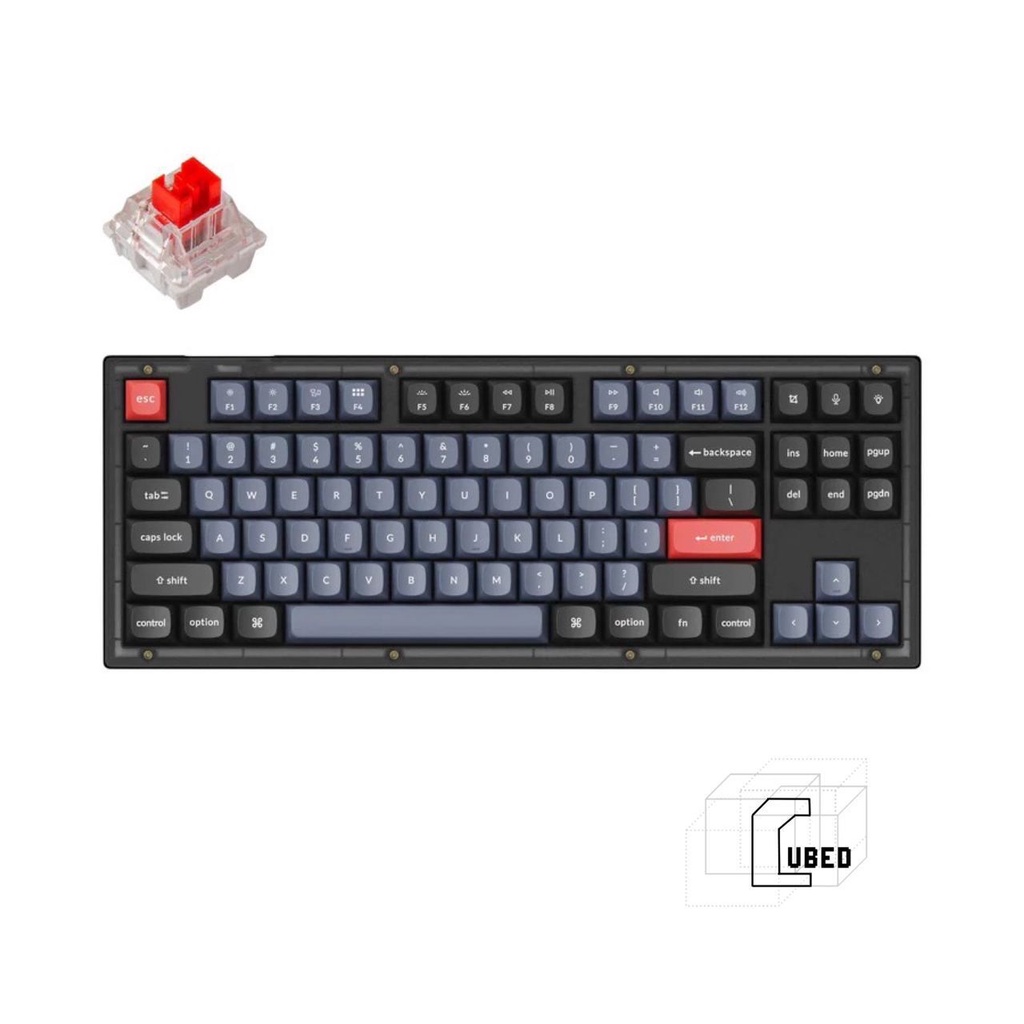 KEYCHRON V3 QMK CUSTOM MECHANICAL KEYBOARD | Shopee Malaysia