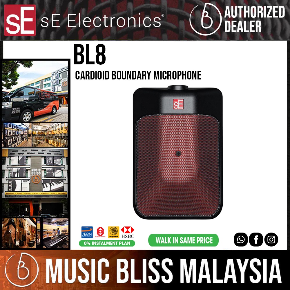 sE Electronics BL8 Cardioid Boundary Microphone | Shopee Malaysia