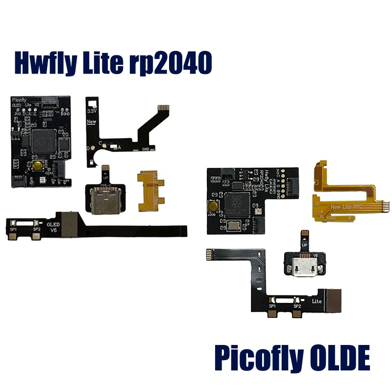 [cxGUYU] 1set For Picofly OLED Chip Upgradable Flashable Support Hwfly ...