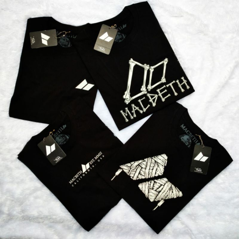 (A144) Premium Macbeth T-shirt / Full Hang Tag, Labels & Accessories ...