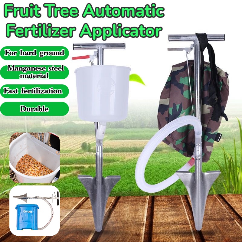 Fruit Tree Automatic Fertilizer Applicator Small Fertilizer Spreader ...