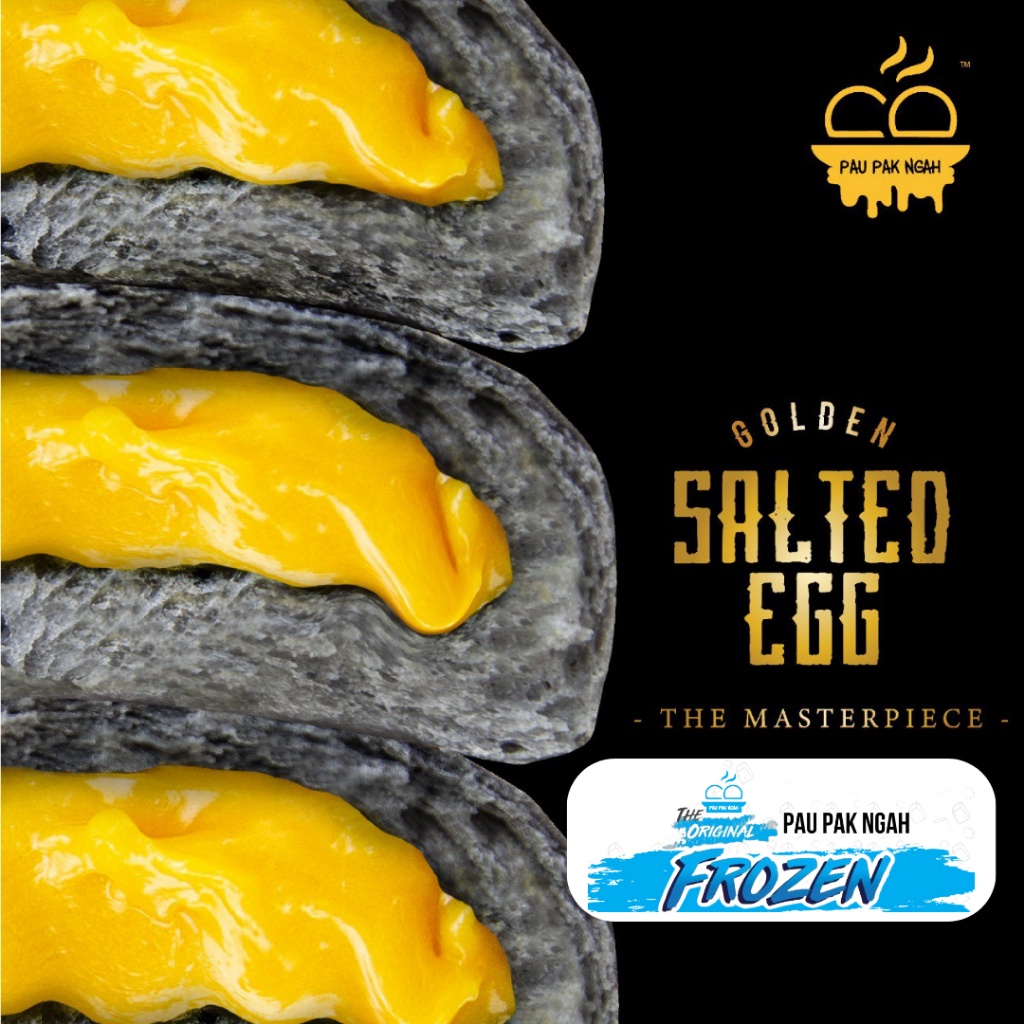 (PAU PAK NGAH) Pau Frozen Salted Egg 1Pack/3PCS | Shopee Malaysia