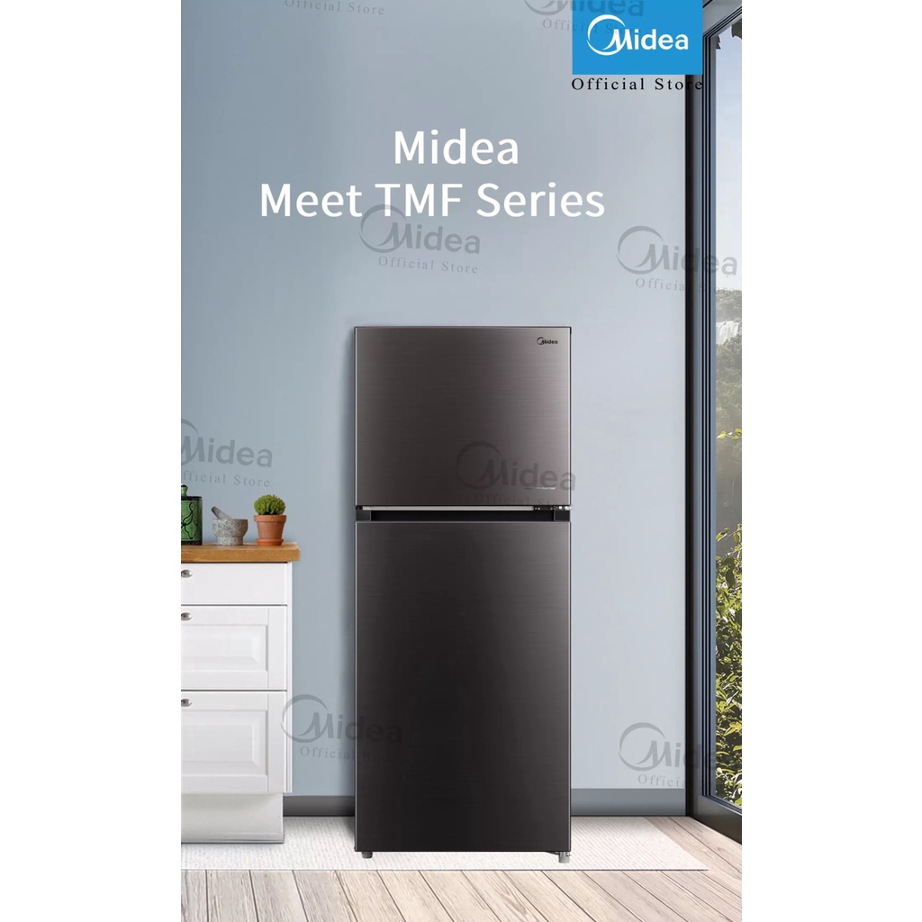 [SAVE 4.0] Midea 280L Inverter Quattro Top Mount Refrigerator ...