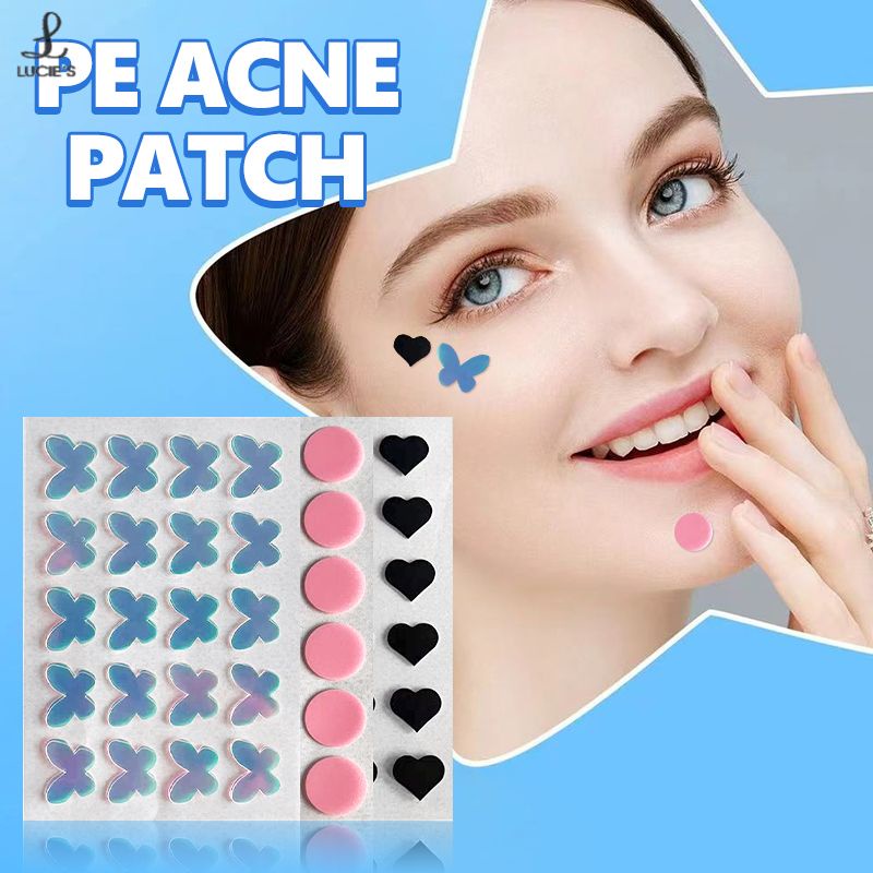 【Malaysia stock】 Colorful Irregular Acne Patch Laser Blue Film ...