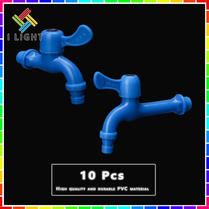 High thickness Plastic PVC Spigot Faucet with Hose Connector Mop pool ...