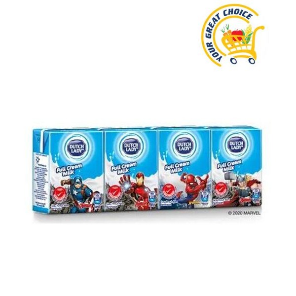 Dutch Lady Uht Milky Marvel Full Cream 4 X 125ml | Shopee Malaysia