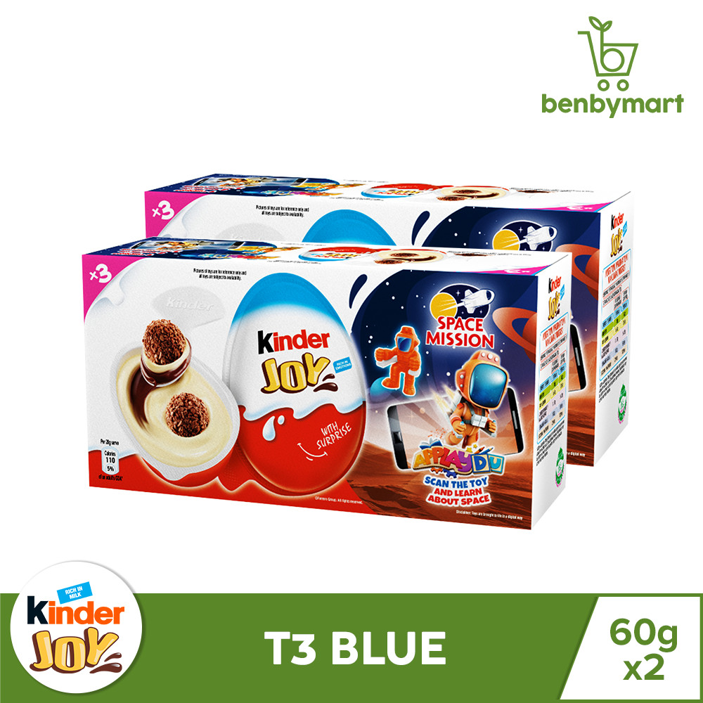 Kinder Joy ChocolateT3 60g - Blue (Set of 2s) | Shopee Malaysia