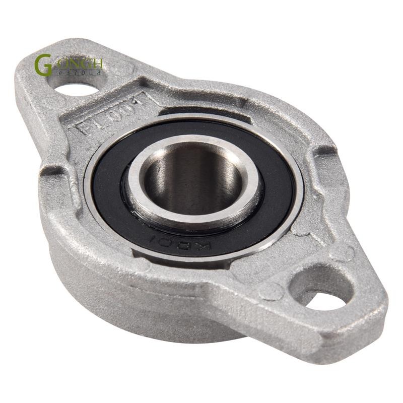 FL001 Zinc Alloy 12mm Bore Self Aligning Pillow Block Bearing Flange ...