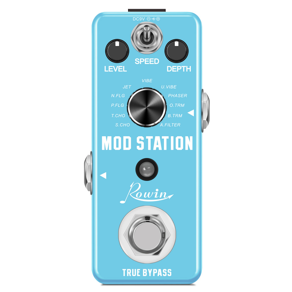 Rowin Mini Digital Modulation Guitar Effects Pedal Mod Station 11 ...