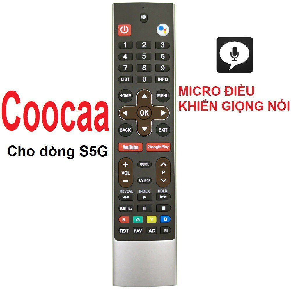 Remote control TV Coocaa Skyworth voice S5G (voice control microphone ...