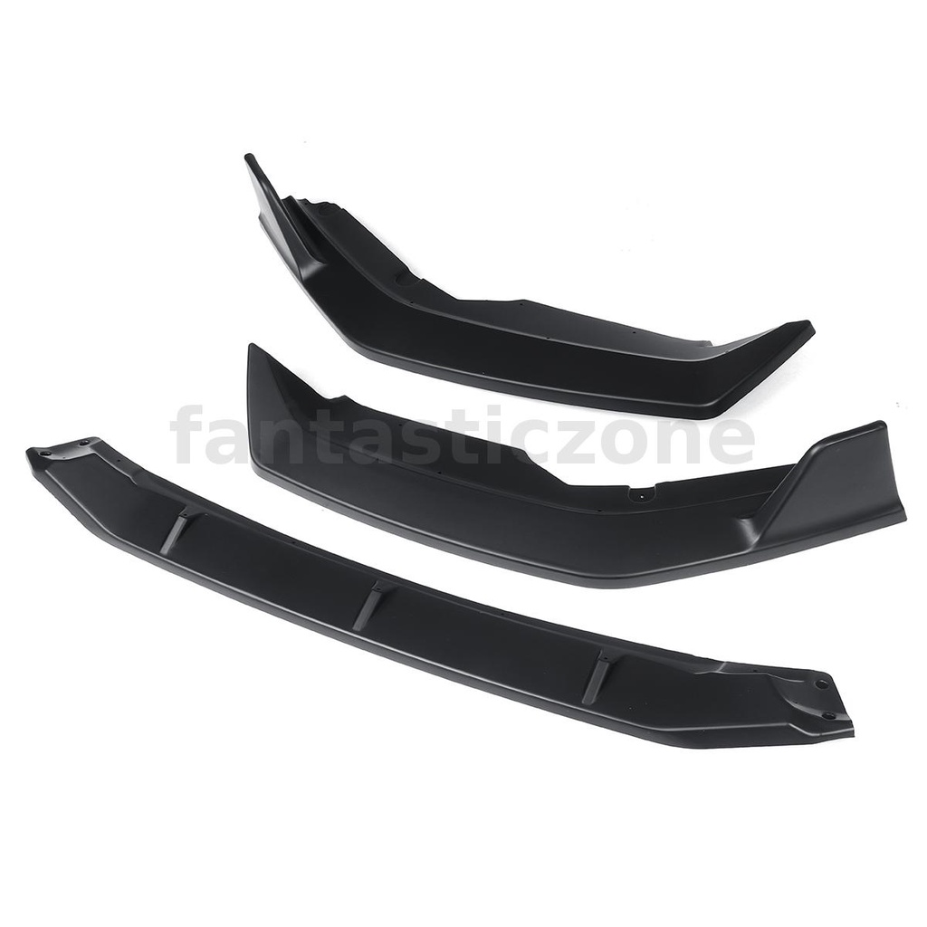 Matte Black Front Bumper Lip Body Kit Spoiler For Nissan Sentra 2020 ...