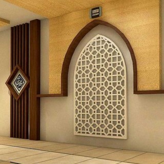 Custom Made 3D Islamic Pattern Cut Out Wall Art Kubah Mihrab Kerawang ...