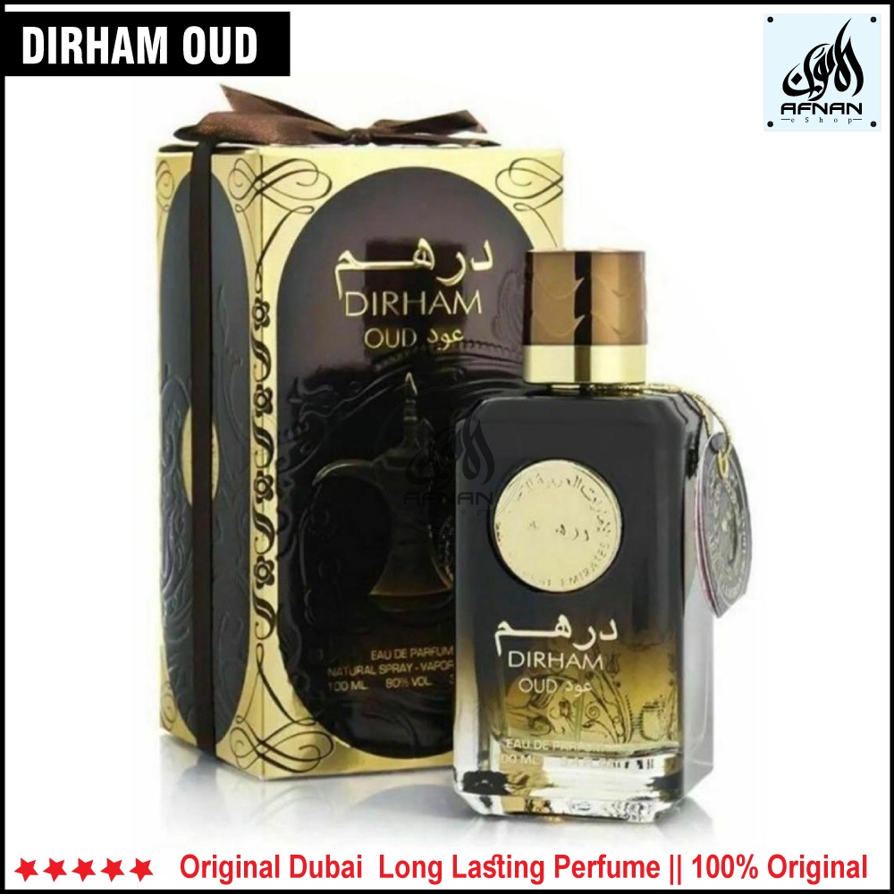 DIRHAM OUD By Lattafa for Men & Women Unisex Perfume 100ml Eau De ...