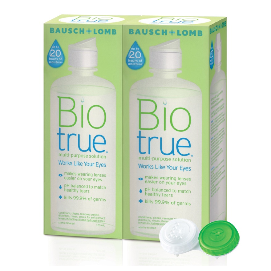 BAUSCH & LOMB Biotrue Multi-Purpose Solution 2 x 120ml | Shopee Malaysia