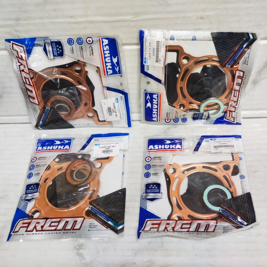 Y16ZR Y16 ASHUKA TOP SET COPPER GASKET STD / 62MM / 63MM / 65MM SIZE ...