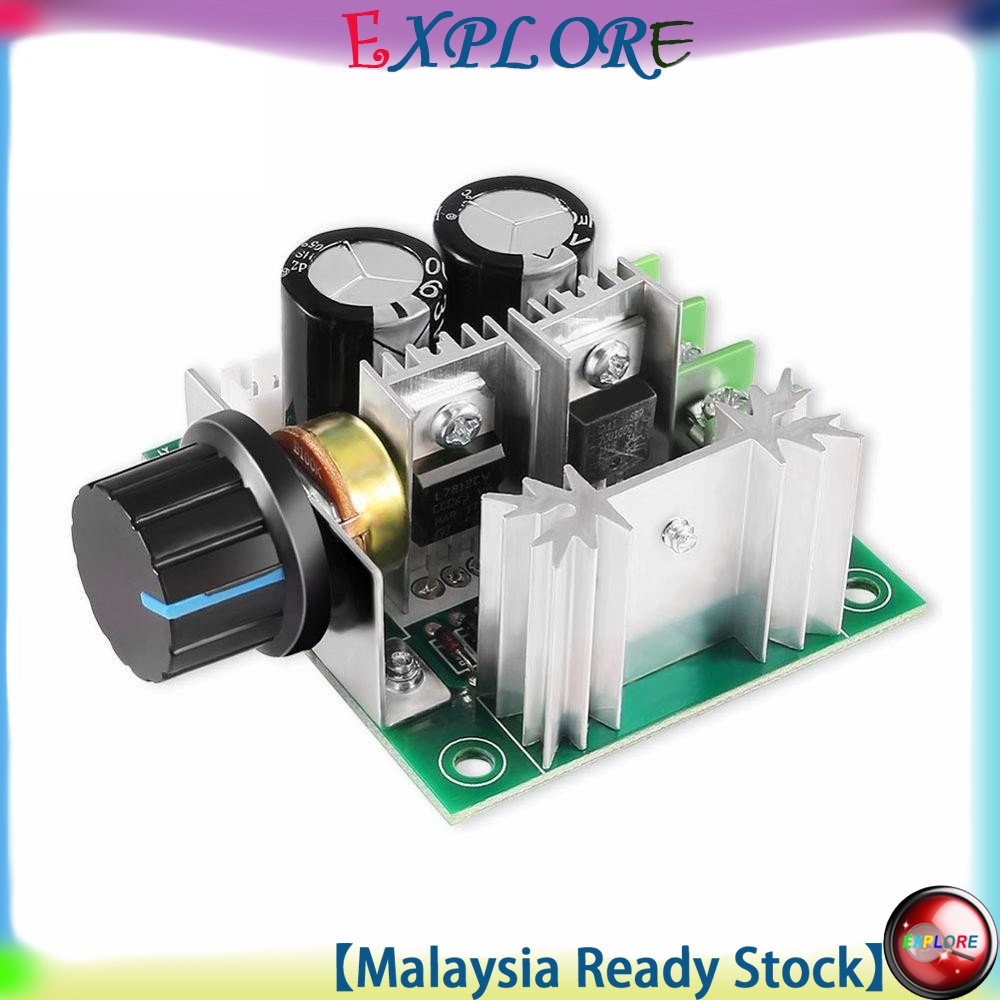 PWM DC Motor Speed Controller Stepless speed change Speed control switch High efficiency 12V-40V ...
