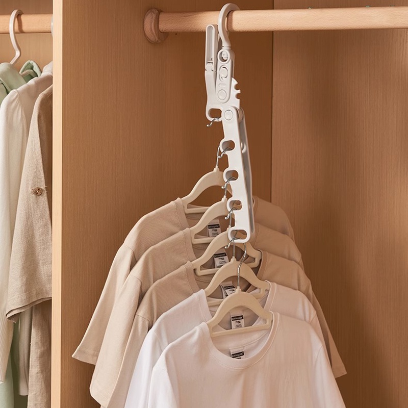 New 360 Degree Rotary Hook Folding 5-hole Clothes Drying Rack Portable ...