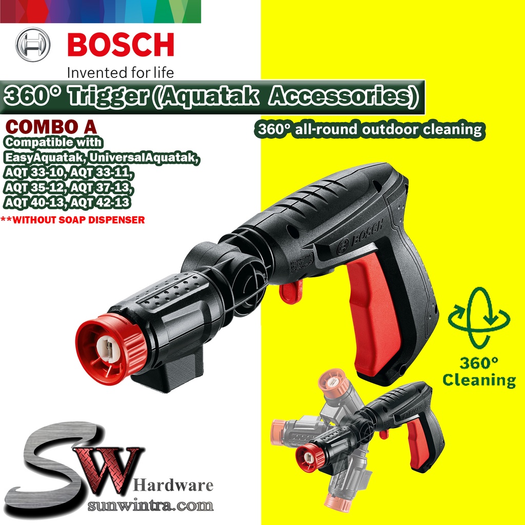 Bosch 360° Trigger Gun Aquatak System Accessories 360 Degree Aquatak ...