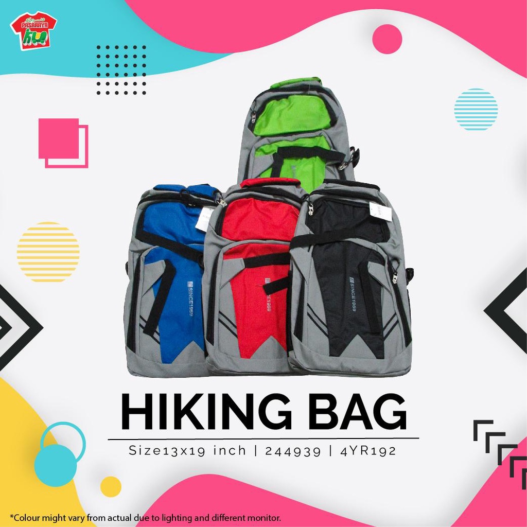 Hiking Bag Haversack | Beg Galas | Travel Bag | Shopee Malaysia