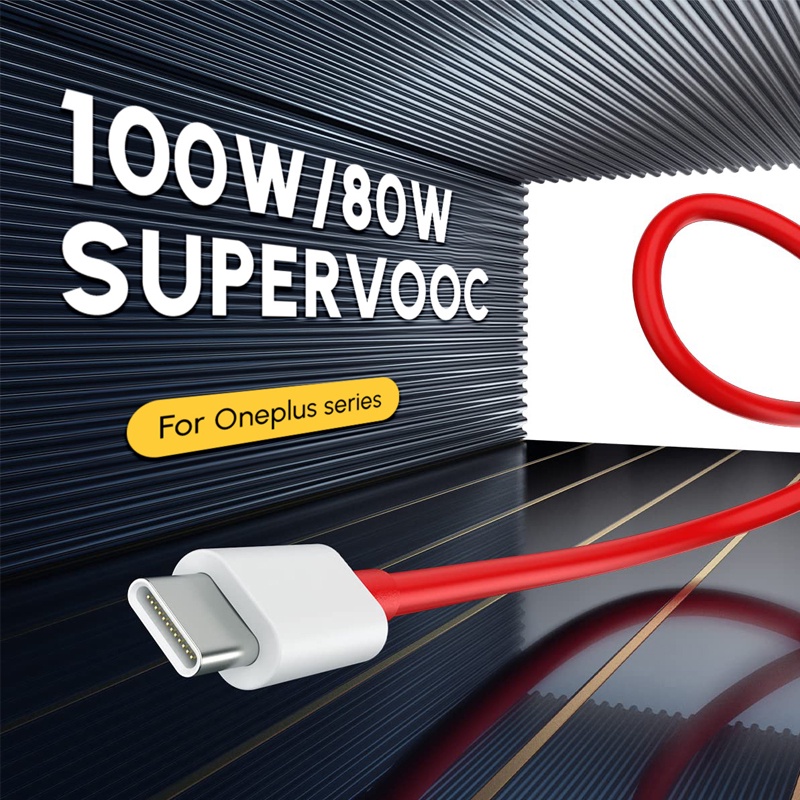 Oneplus Cable Original 100W 10A 8A USB Type C Cable Supervooc Warp Fast ...