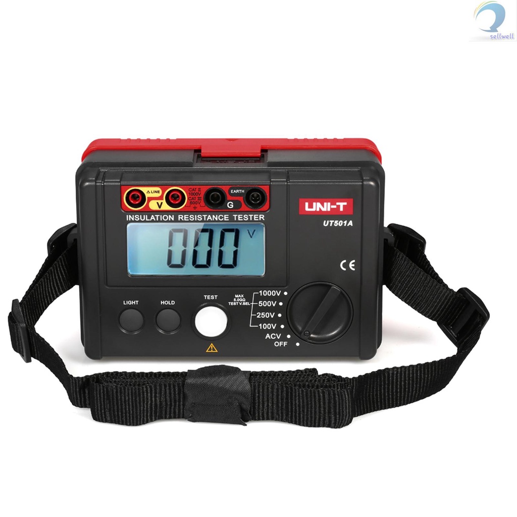 UNI-T UT501A 1000V Insulation Resistance Meter Ground Tester ...
