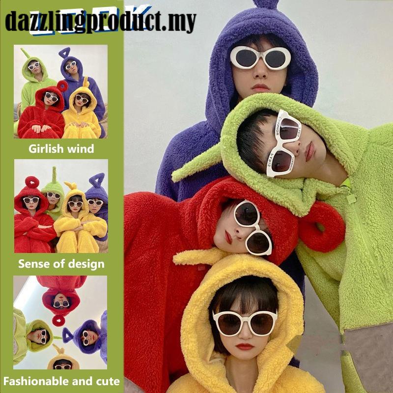 Teletubbies Cosplay Costume Plush Unisex pajamasParty Performance Party ...