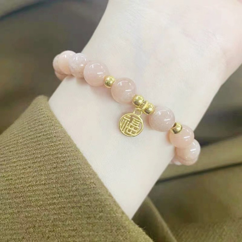 Crystal Niche Original Bracelet Fashion Simple Trend Natural Sun Stone ...