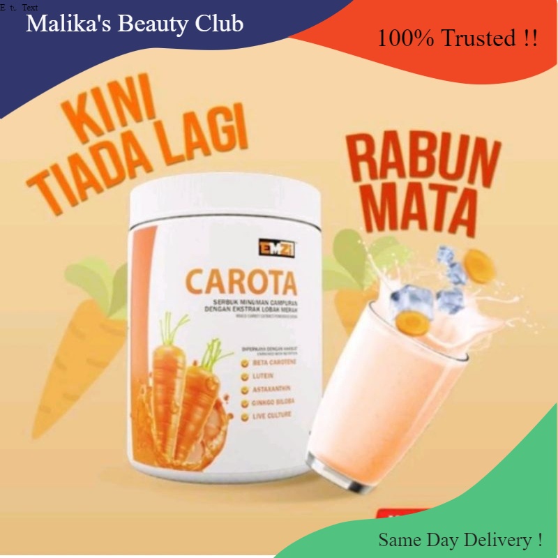 CAROTA SUSU | CARROT SUSU MINUMAN UNTUK MATA | MINUMAN SUSU CARROT KHAS ...