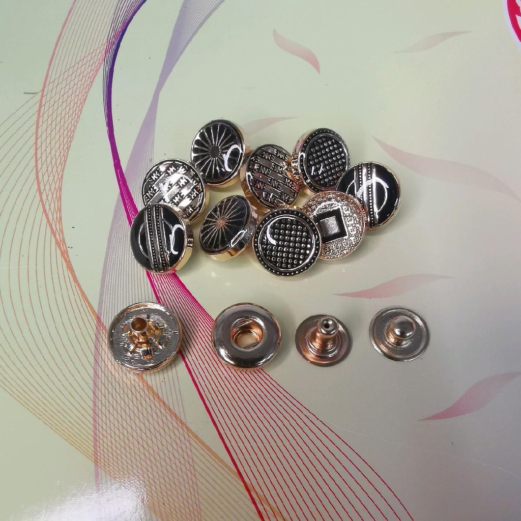 (12pcs)butang baju melayu pattern terkini ketip/button/button baju ...