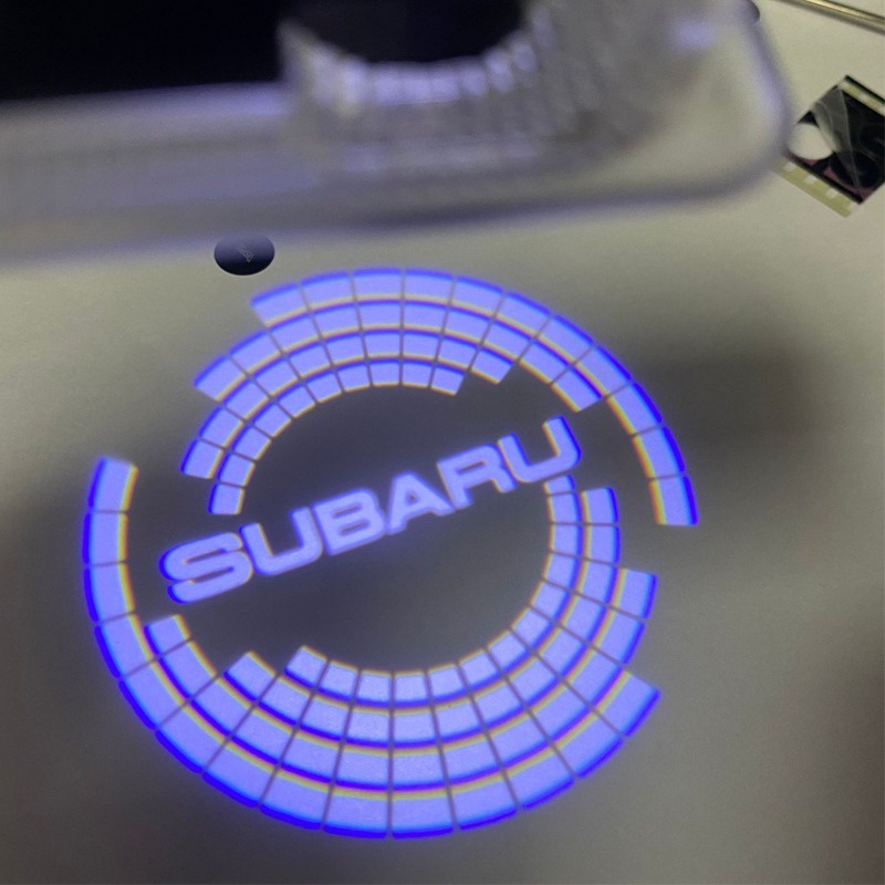 LT SUBARU Logo Projection Lamp Car Door Welcome Light STI LED Shadow ...