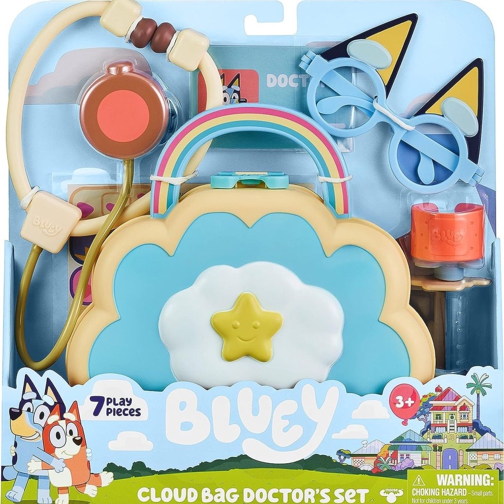 British Bluey Toys Bluey2023 New Scene Doctor Kit Boys Girls Toys ...