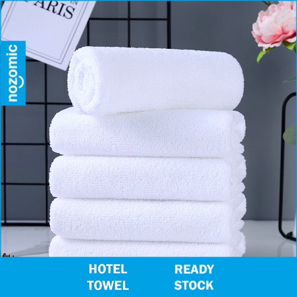 Hotel Quality Towel Cotton Strong Water Absorption Soft White Bath ...